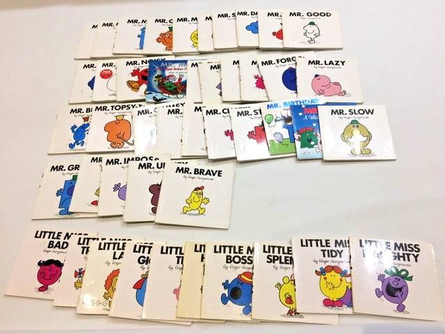 MR MEN & Little Miss Books HUGE BUNDLE 42 x Mr Men & Little Miss Books ...