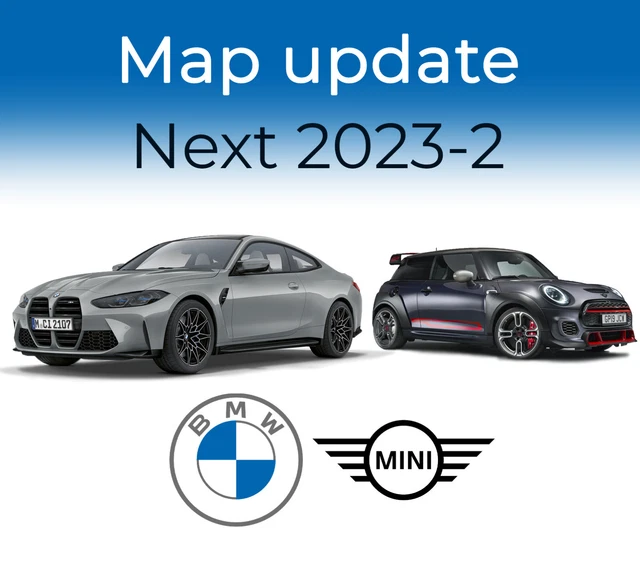 FSC ORIGINAL GPS Road Map Next 2023-2 BMW/Mini avec code FSC (25€ via ...