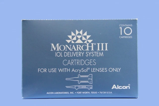 LOT DE 20 cartouches ALCON Monarch III D SYSTÈME DE LIVRAISON D'HUILE ...
