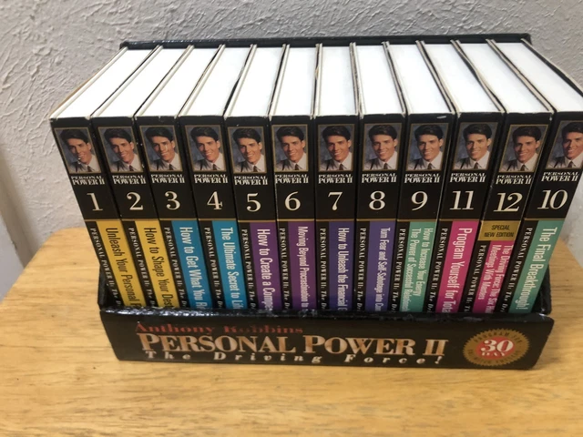ANTHONY TONY ROBBINS Personal Power 2 II The Driving Force CASSETTE ...