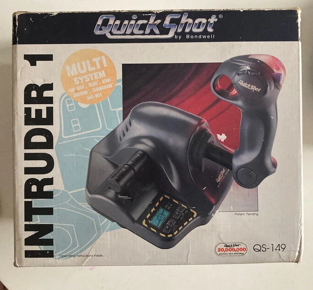 QUICKSHOT JOYSTICK INTRUDER 1 : Multi Système Sega Atari Commodore ...