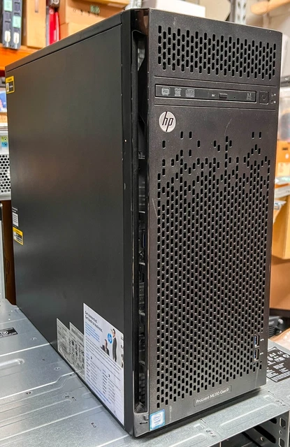 HP PROLIANT ML110 Gen9 Intel Xeon E5-1603 v3 @2.80GHz 32GB Ram 4x 300GB SAS EUR 358,14 - PicClick FR