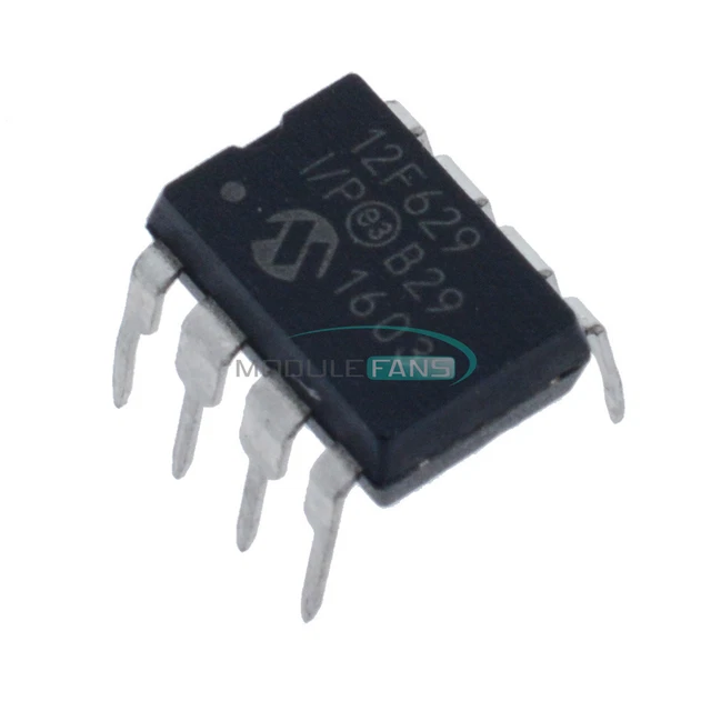 MICROCONTROLADOR CHIP IC 2 PIEZAS PIC12F629 12F629-I/P PIC12F629-I/P ...