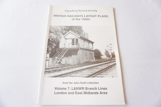 SIGNAL BOX DIAGRAMS Railway Layout Plans of 1950s Vol 7 LNWR Branch ...