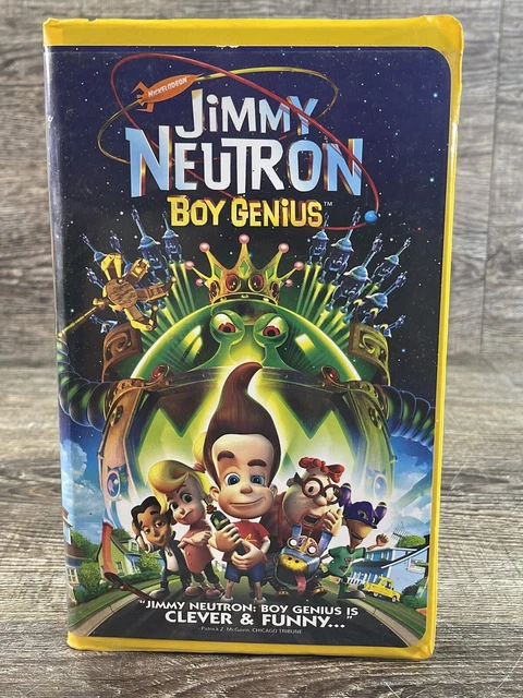 JIMMY NEUTRON: BOY Genius (VHS, 2002, Clam Shell) $5.86 - PicClick CA