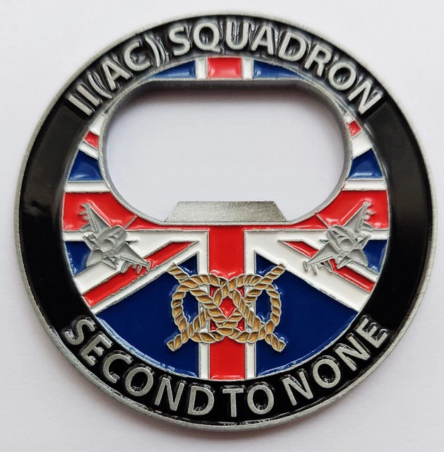 ROYAL AIR FORCE II (AC) sqn OP SHADER TYPHOON BOTTLE OPENER COIN £21.48 ...
