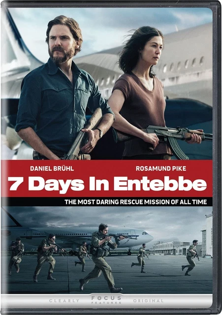 7 DAYS IN Entebbe (DVD) Daniel Bruhl Rosamund Pike Eddie Marsan (US ...