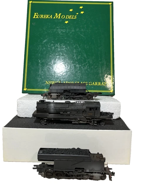 EUREKA MODELS HO NSWGR AD60 Class Garrett Loco 6042 DCC SND Weathr'd a ...