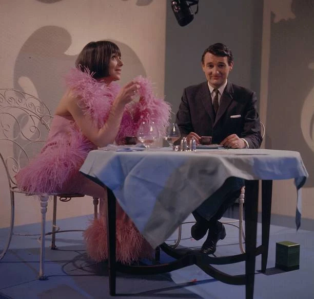 ACTOR PETER JEFFREY and Actress Jacqueline Pearce from the TV dra- Old ...