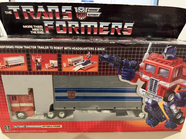 TRANSFORMERS G1 OPTIMUS Prime 1984 In Original Packaging EUR 107,96 ...