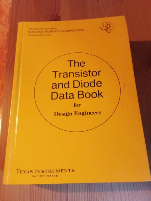 THE TRANSISTOR AND Diode Data Book, Texas Instruments EUR 15,00 ...