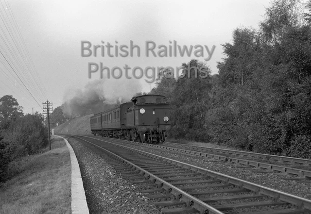 LARGER NEGATIVE BR British Railways Steam Loco 31543 Class H at ...