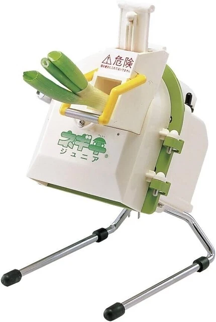 CHIBA ELECTRIC GREEN Onion Cutter Negihei Junior Japanese Auto Scallion ...