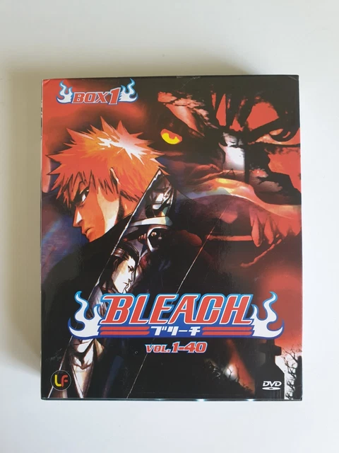 BLEACH BOX 1 Episodes 1 To 40 DVD Set & Soundtrack CD (Anime, Manga ...