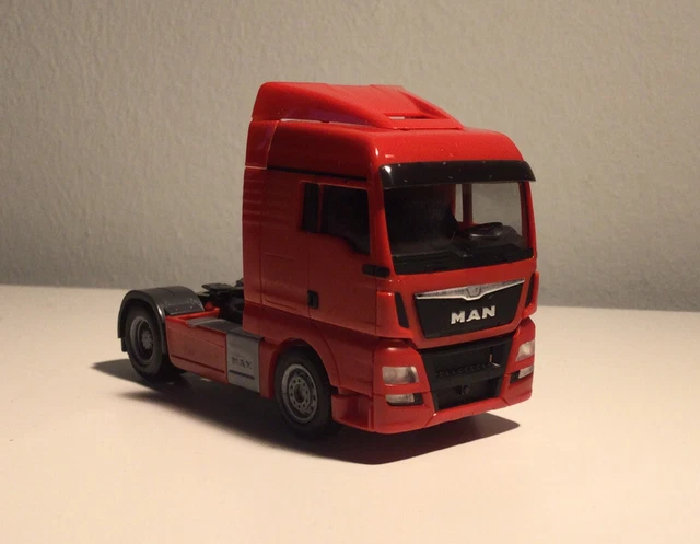 HERPA MAN TGX XLX rot Zugmaschine EUR 13,00 - PicClick DE