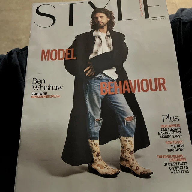 SUNDAY TIMES STYLE Magazine 28 September 2025 Ben wishaw Stanley tucci ...
