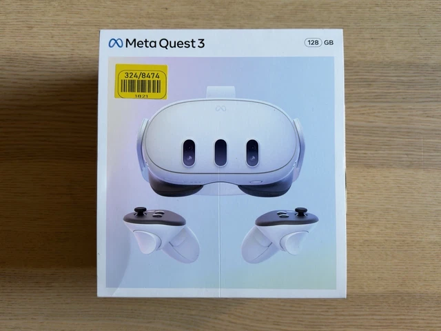 META QUEST 3 VR / MR Headset 128gb - Hardly Used! £330.00 - PicClick UK