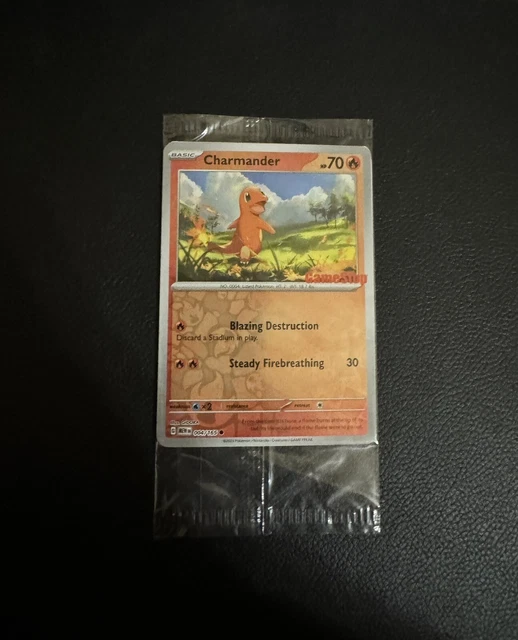 JCC POKÉMON 151 Charmander 004/165 GameStop *SELLADO* Promo - VENDEDOR ...