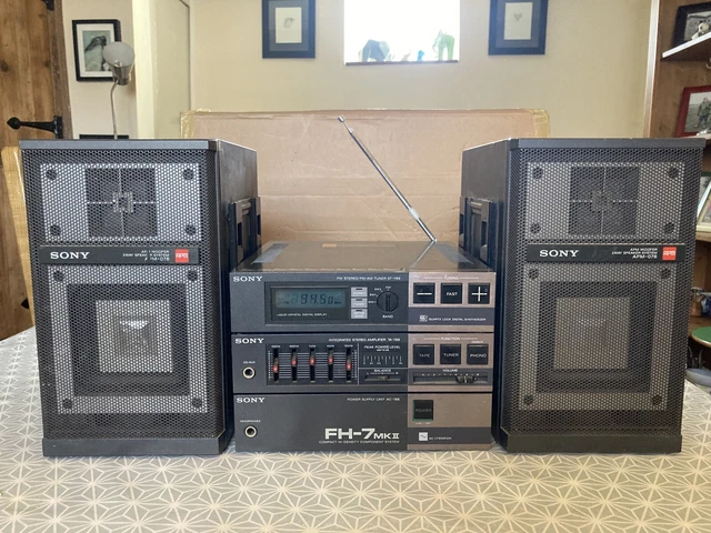 SONY FH-7 MKII Stereo Hifi separates, Tuner, Amplifier. No Tape Deck. £ ...