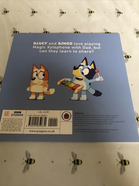 BLUEY: MAGIC XYLOPHONE - Bluey Story - Preschool Bedtime Picture Book ...