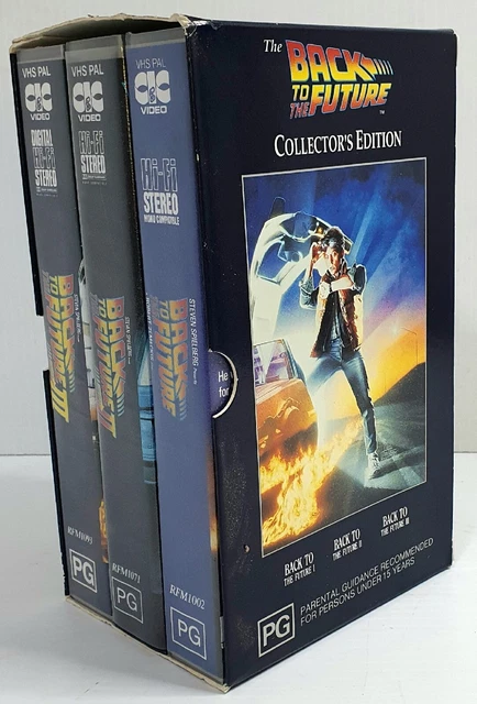 RARE VHS COLLECTORS Edition: Back To The Future Box Set - Very Good ...