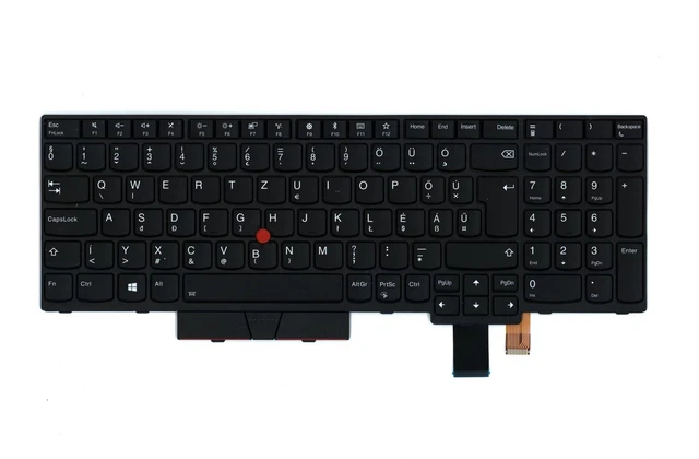 LENOVO THINKPAD T580 P52s Clavier Hongrois Noir Rétroéclairé 01HX234 ...