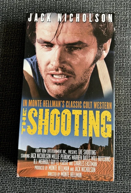 MONTE HELLMAN'S THE Shooting VHS Jack Nicholson 5801 $9.99 - PicClick CA