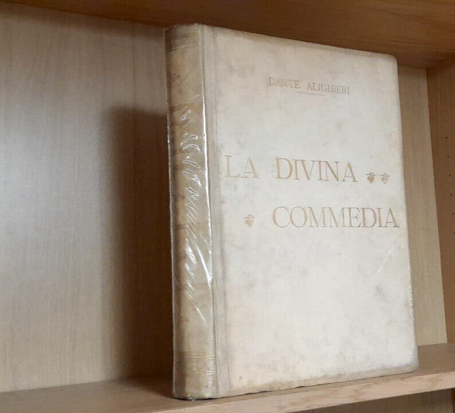 DANTE ALIGHIERI _ LA DIVINA COMMEDIA _ Fratelli Alinari 1902 _ Firenze ...
