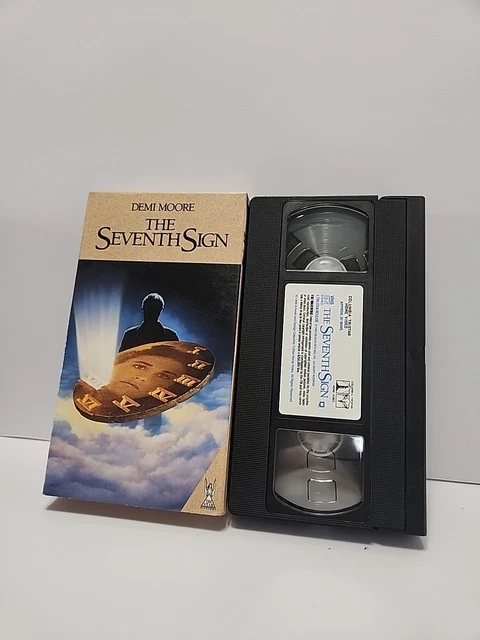 THE SEVENTH SIGN (VHS, 1998, Closed Captioned) Demi Moore Columbia ...