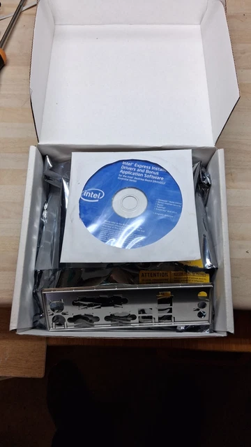 INTEL DESKTOP BOARD D945GCLF Atom 230 motherboard + 2Gb 533MHz RAM £42. ...