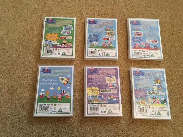 PEPPA PIG DVD Collection- 6 DVDs £6.50 - PicClick UK