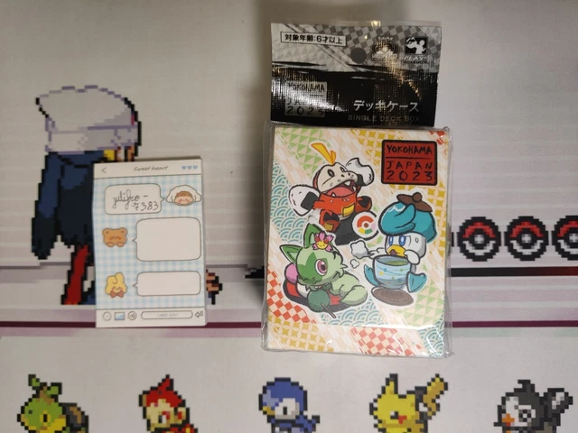 PokÉmon World Championships 2023 Yokohama Deck Box Pikachu Scarlet