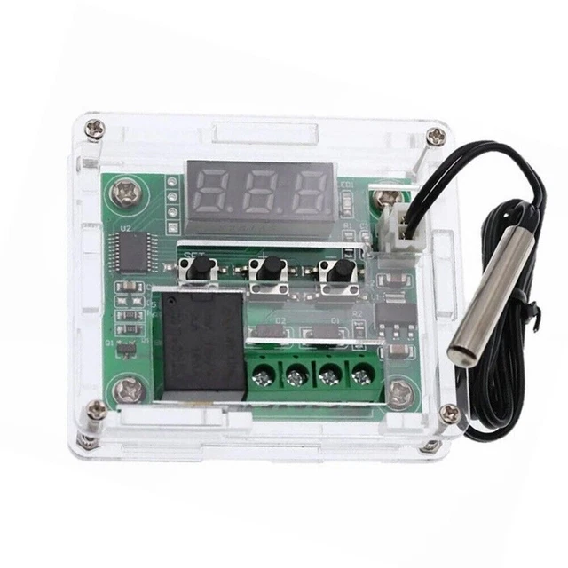 CONTROLLER MODULE 20A Relay Digital Temperature Controller Temp Control ...
