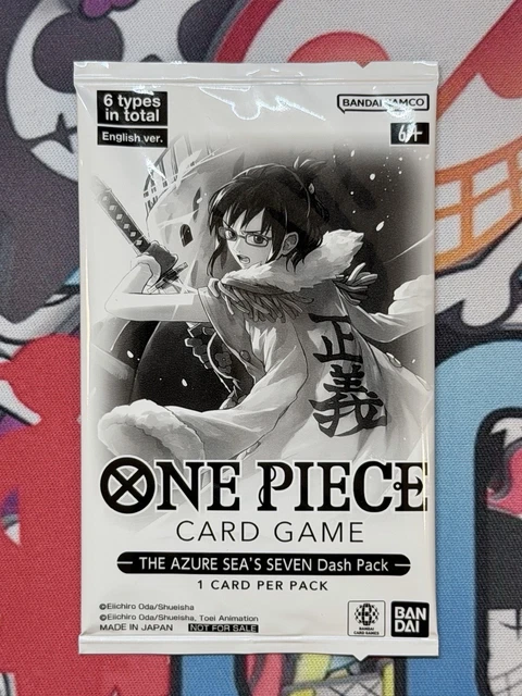 ONE PIECE CCG OP14 The Azure Sea's Seven OP14 Dash Pack Promo English ...