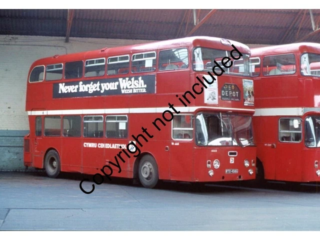BUS PHOTO: NATIONAL Welsh Leyland Atlantean Hr4668 Rtx498G £1.09 ...