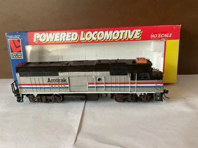 LIFE LIKE HO Scale F40PH Amtrak Loco Converted to Cab/Baggage Unit ...