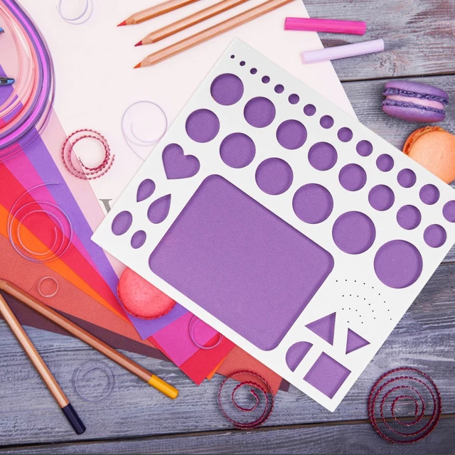 QUILLING TEMPLATE BOARD Paper Quilling Template Board Plastic Quilling ...