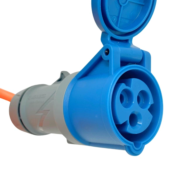 CEE CAMPINGKABEL H07BQ-F 230V 16A 3x1,5mm² MENNEKES PTP IP44 in Orange ...