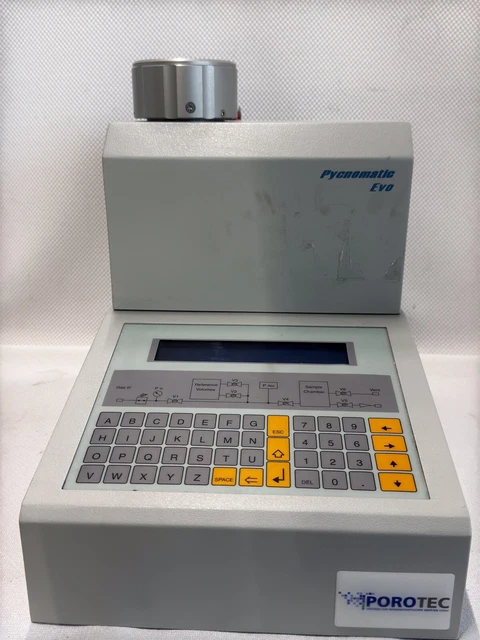 POROTEC PYCNOMATIC ATC Evo Gas-Pyknometer Zum Erfassen der Dichte EUR ...