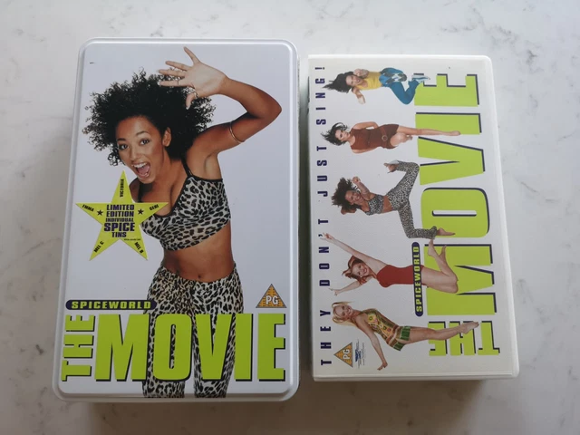 SPICE WORLD THE Movie VHS In Limited Edition Tin Mel B scary Spice £20. ...