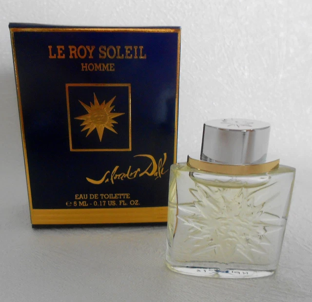 MINIATURE DE PARFUM Le Roy Soleil de Salvador Dali EDT 5 ml + boite EUR ...