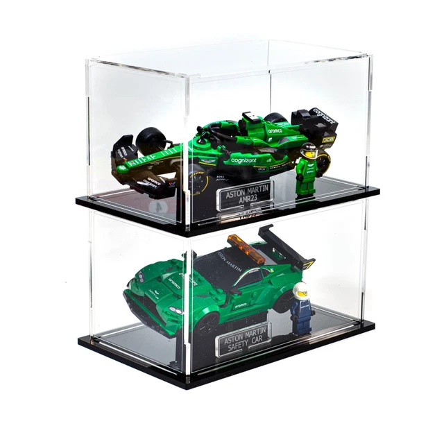 STACKABLE ACRYLIC DISPLAY case for LEGO Speed Champions 2024 £22.99 ...