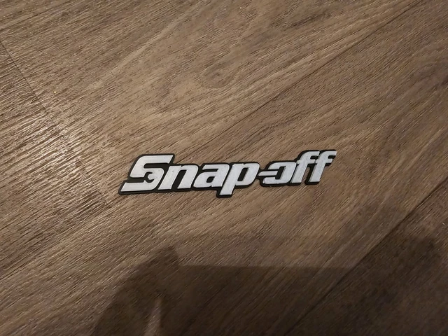 SNAP-OFF TOOL BOX Badge Emblem Snap On £11.95 - PicClick UK