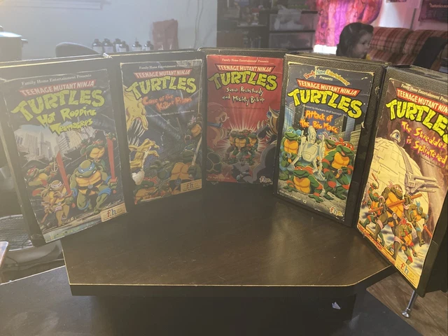 TEENAGE MUTANT NINJA Turtles VHS Collection £19.33 - PicClick UK