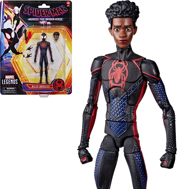 SPIDER-MAN ACROSS THE Spider-Verse Marvel Legends Miles Morales 6-Inch ...
