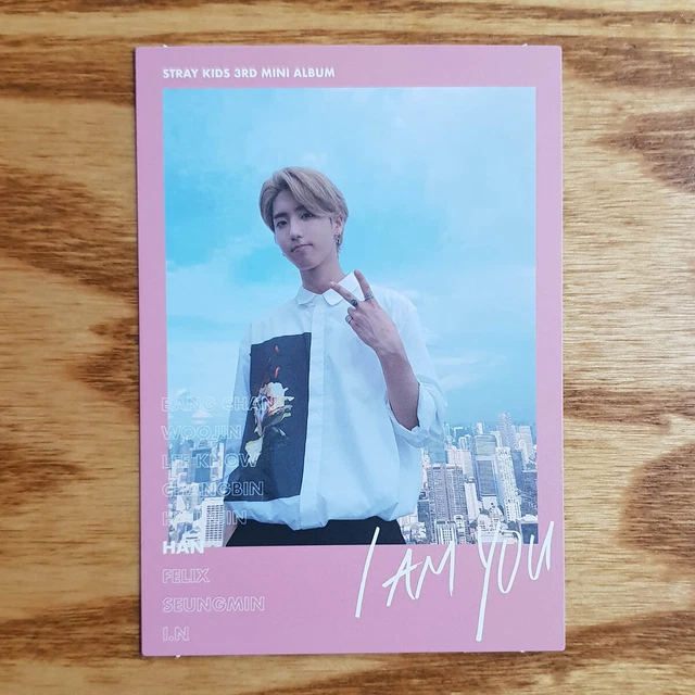 HAN OFFICIAL PHOTOCARD Stray Kids 3rd Mini Album I am You Kpop Genuine ...