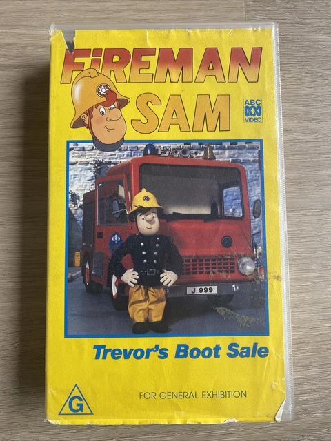FIREMAN SAM - Trevor's Boot Sale VHS Tape 1997 - ABC Video - Kids $19. ...