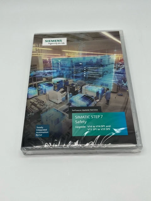 SIEMENS SIMATIC STEP 7 Safety Upgrade V14 SP1 / V13 SP2 EWK-SUS1076016 Software $355.41 ...