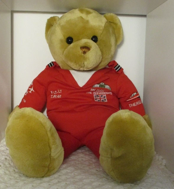 THE RED ARROWS Flt.Lt T.Bear RAF Aerobatic Soft Teddy Bear £18.00 ...