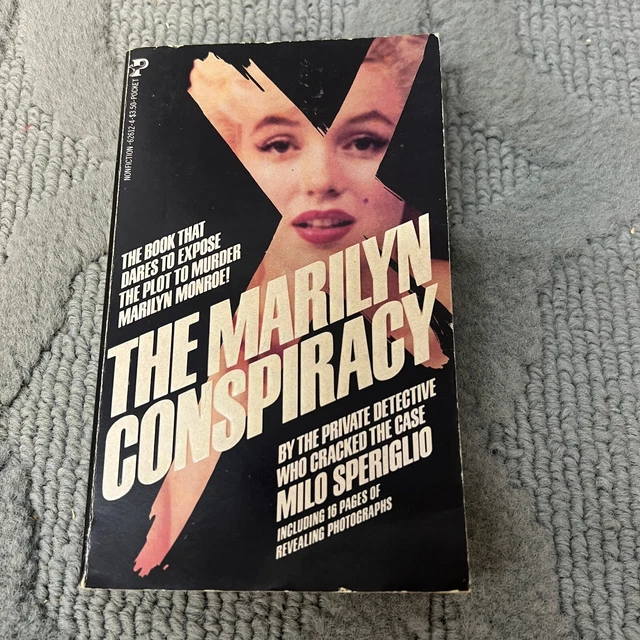 THE MARILYN CONSPIRACY True Crime livre de poche par Milo Speriglio ...